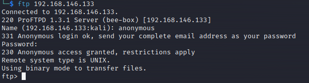 (bWAPP)Insecure FTP Configuration - print(‘g2h’)